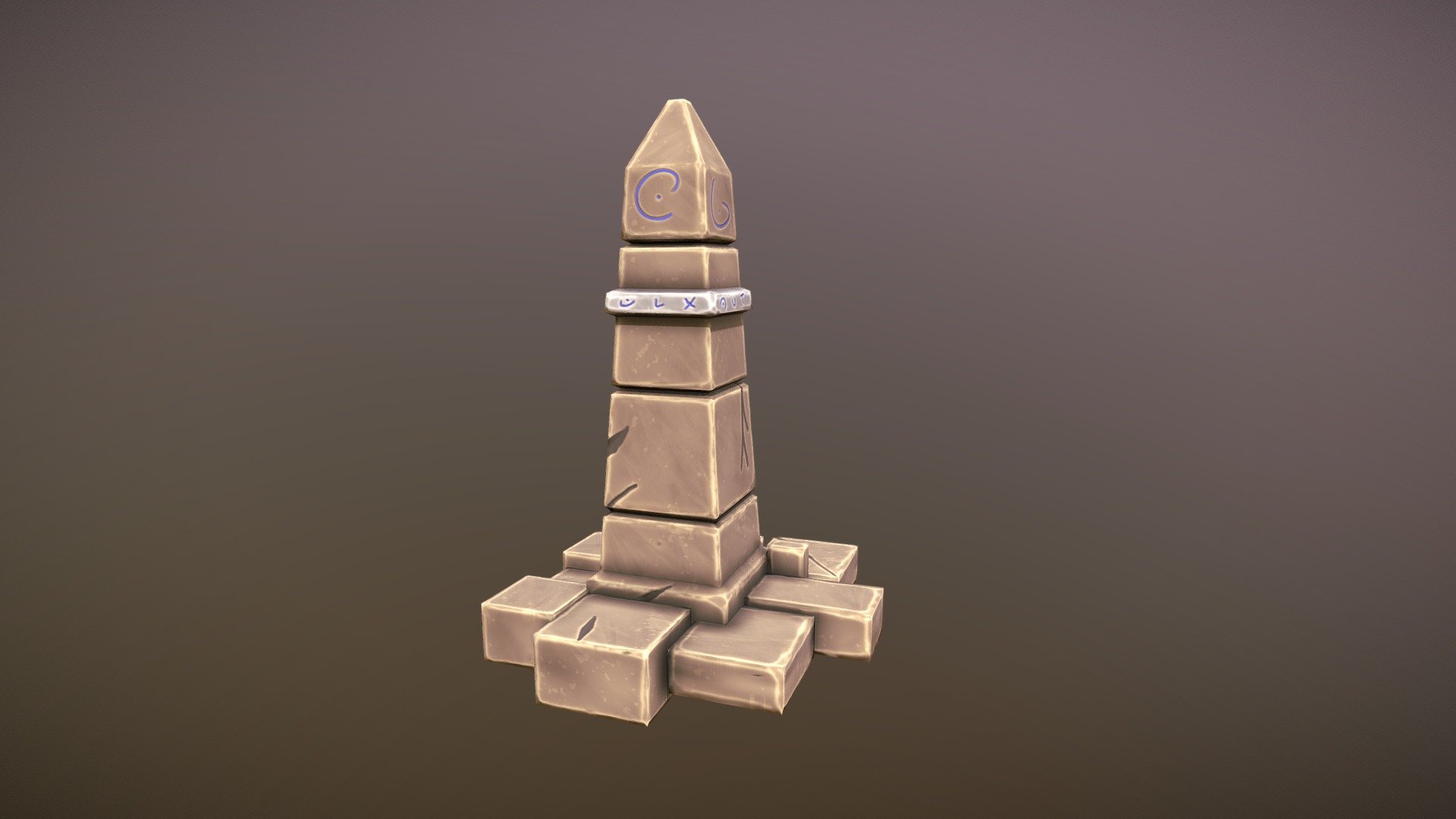 Stylized Egypt Obelisk - Download Free 3D model by Wah Marco (@Wahmarco ...