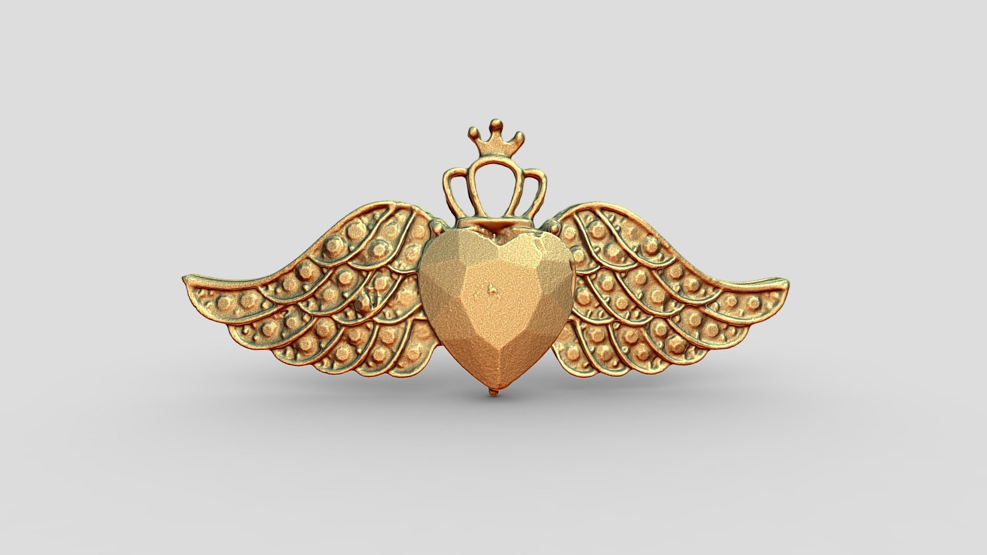 Brooch - 3D model by Diana Liu (@Diana123456) [d9d2a82] - Sketchfab