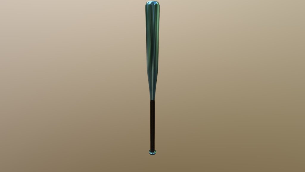 Aluminum Baseball Bat - 3D model by Steven Nicodemus (@Nicodemi_art ...