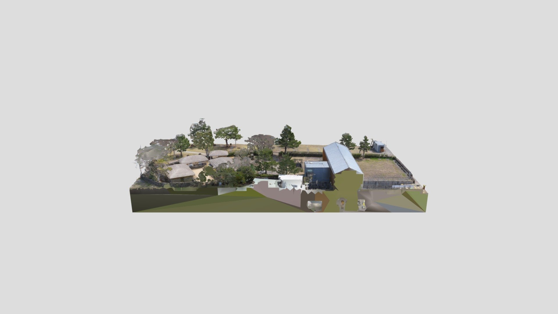 Chusa Museum and Chusa Exile Site - Buy Royalty Free 3D model by META ...