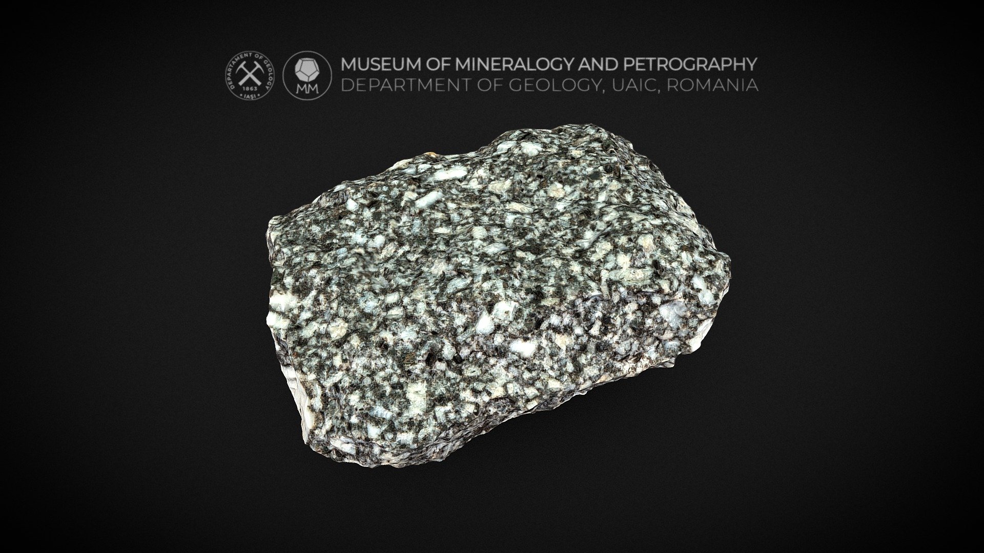 Granite (igneous rock) - 3D model by Museum of Mineralogy and ...