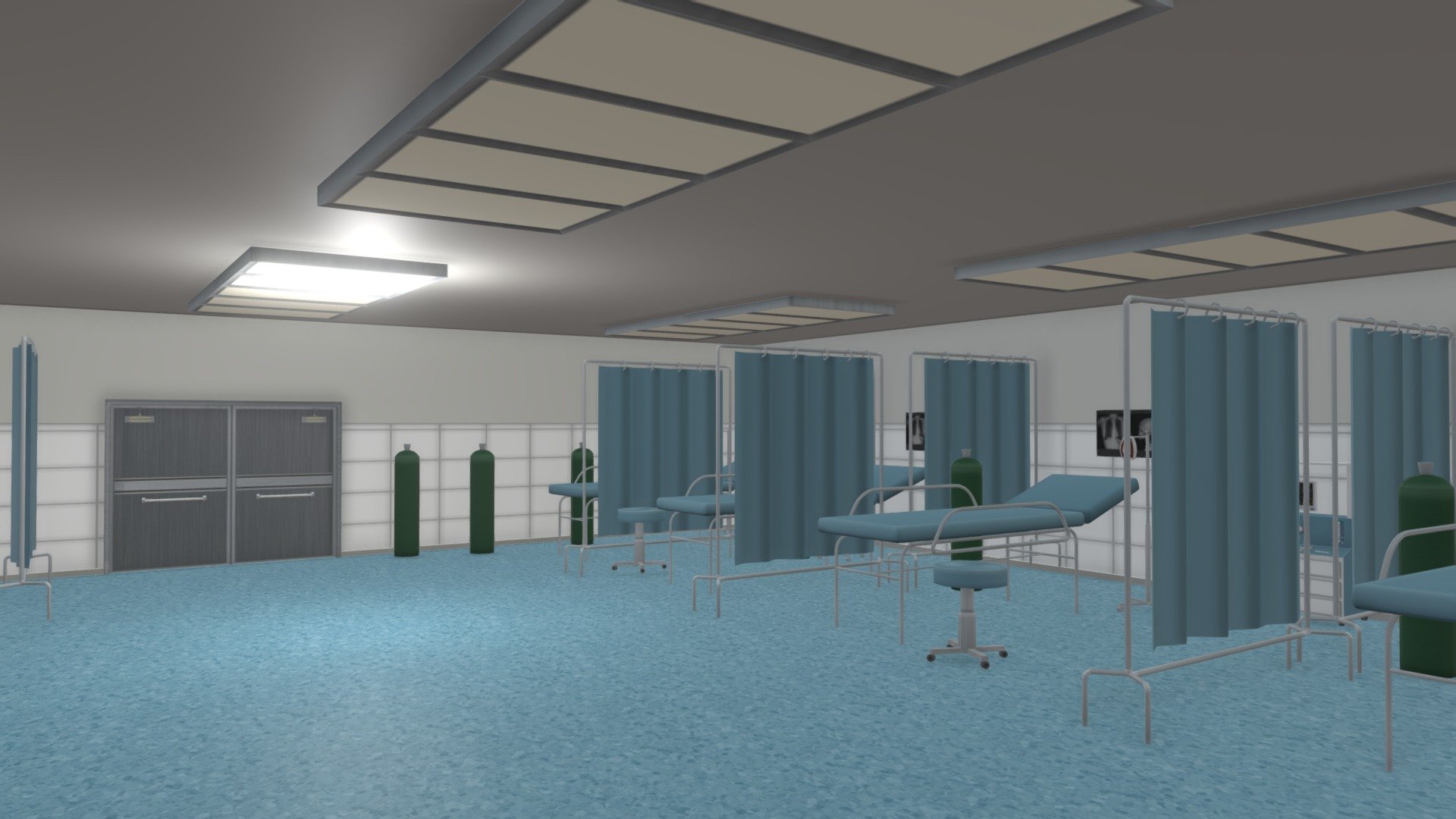 Surgery Room - 3D model by samuelbraga [d9d4a3c] - Sketchfab