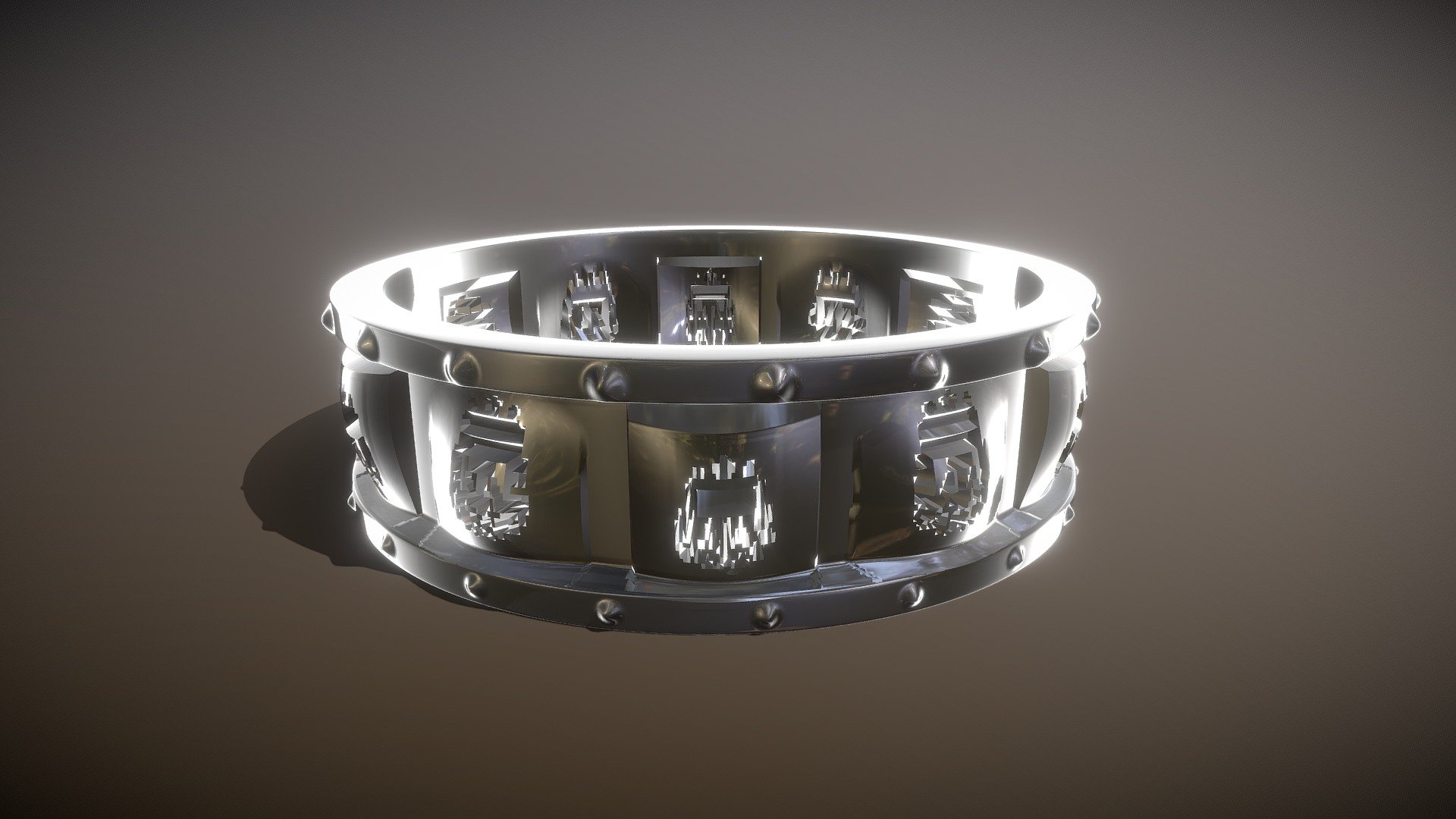 silver crown - 3D model by Blue Light (@yanghaoxiangyhx) [d9d5232 ...