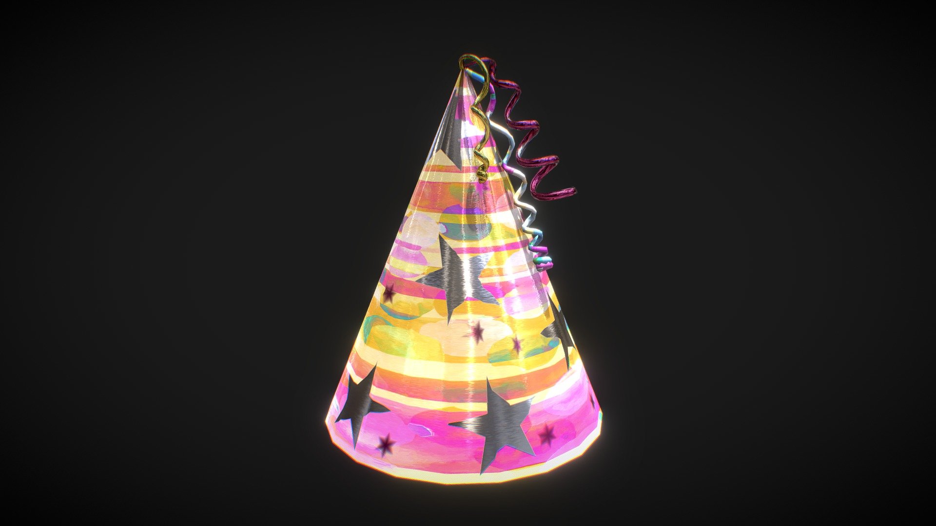 Party Hat - Buy Royalty Free 3D model by Karolina Renkiewicz ...