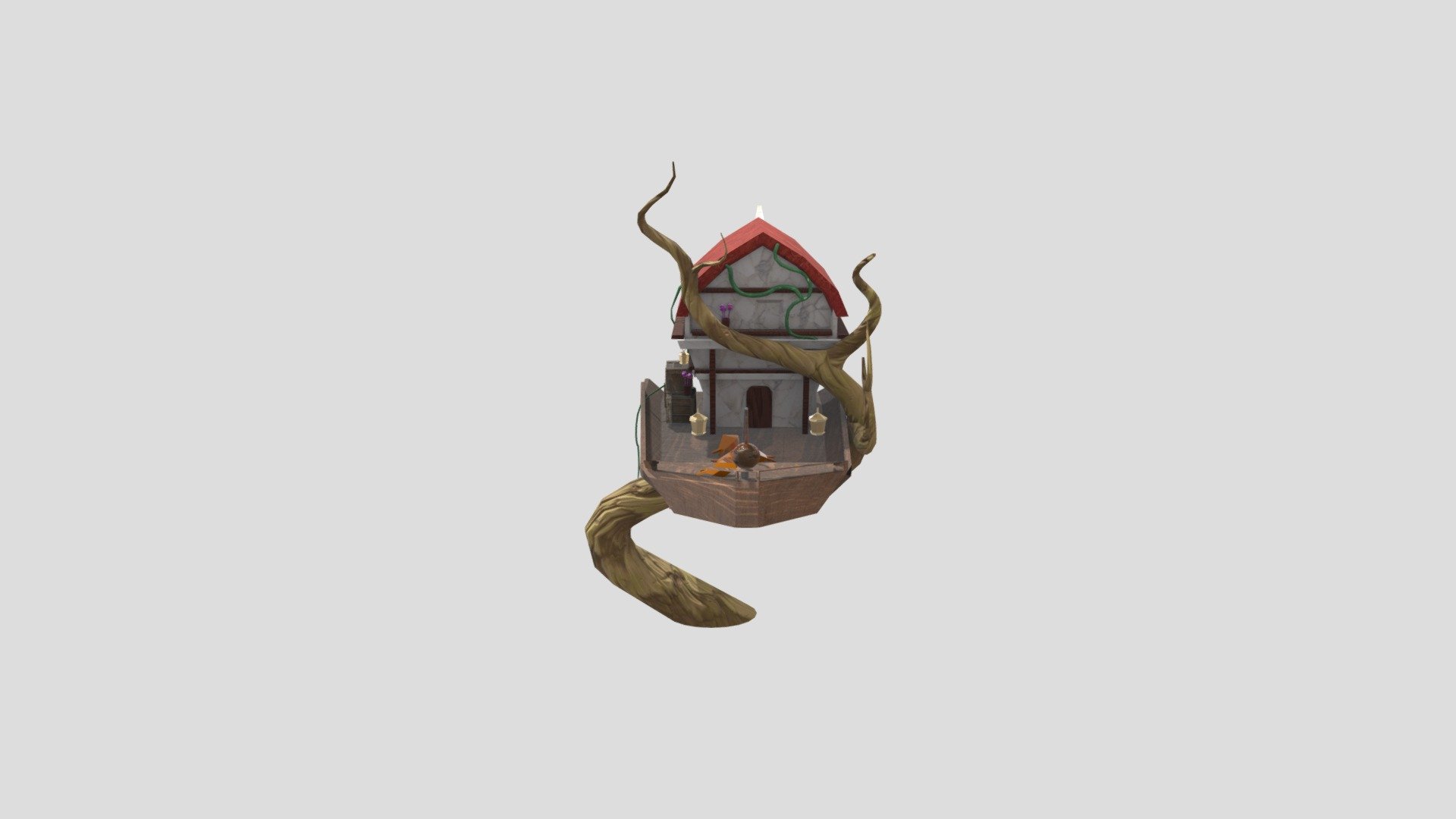 Daph-TreeHouse - 3D model by daphnealblas [d9d5d44] - Sketchfab
