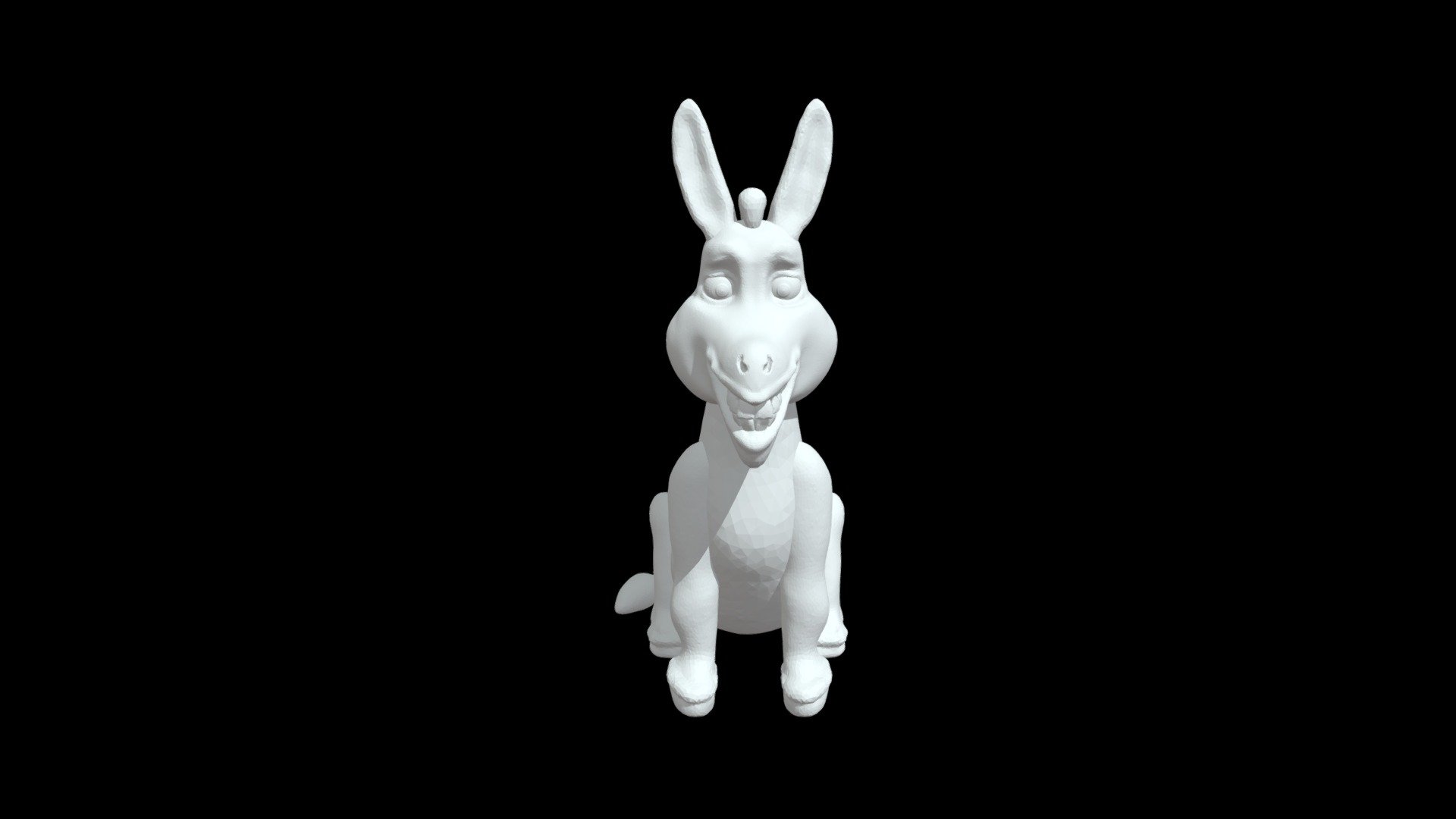 Donkey (Shrek) - 3D model by Organic Adapter (@organic.adapter ...