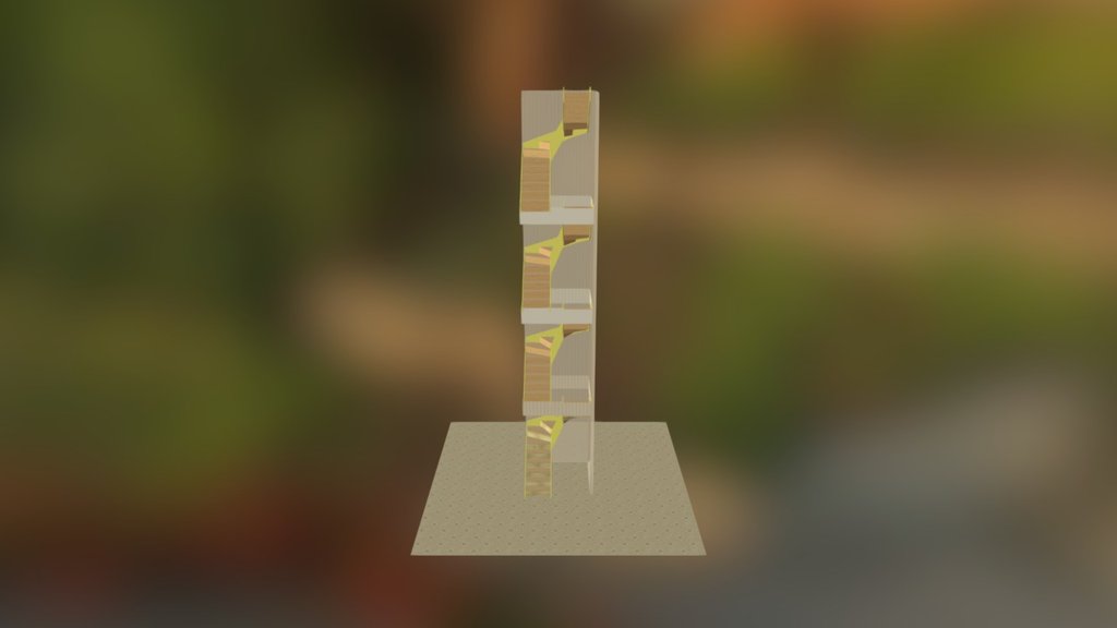 Gab Squ Block 2 Type B - 3D model by Excel Stairs Ltd (@paul7732 ...