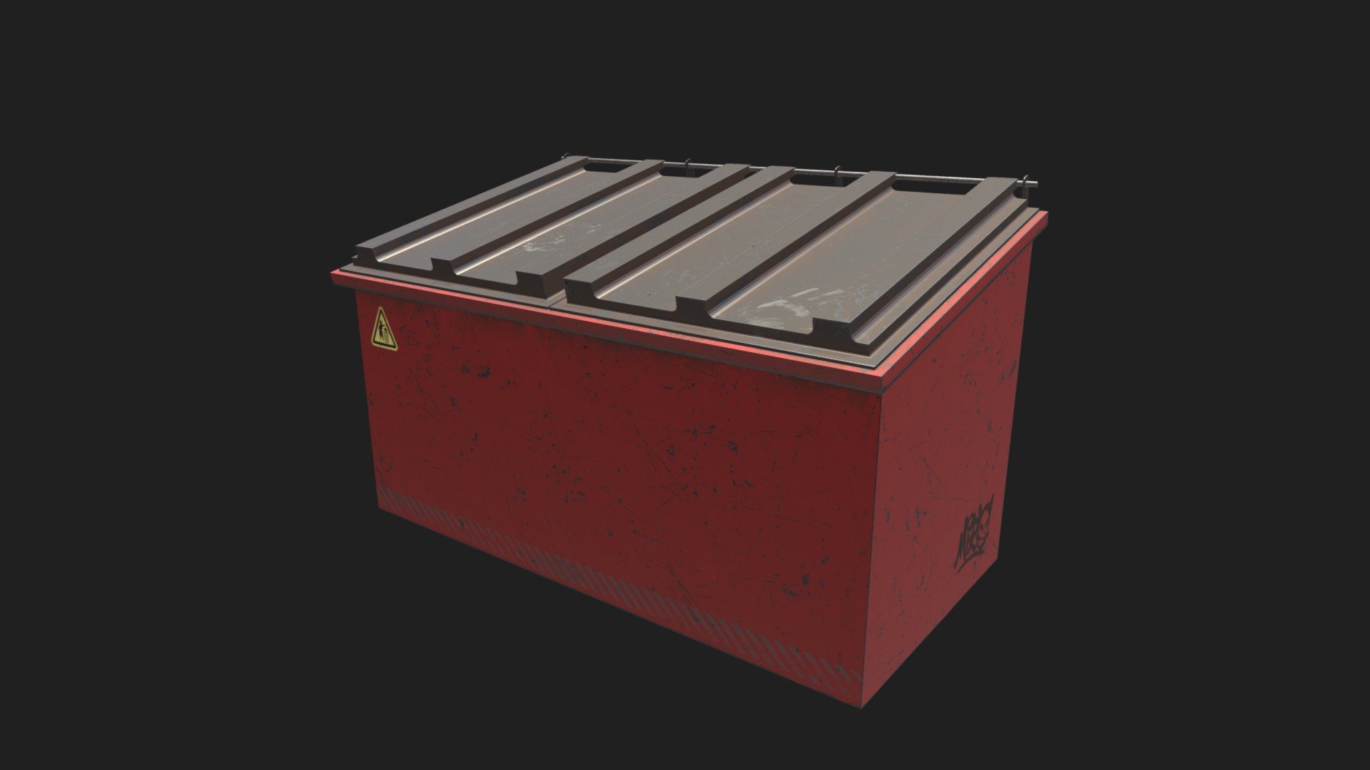 Big Trash - Download Free 3D model by karollinemac [d9d9420] - Sketchfab