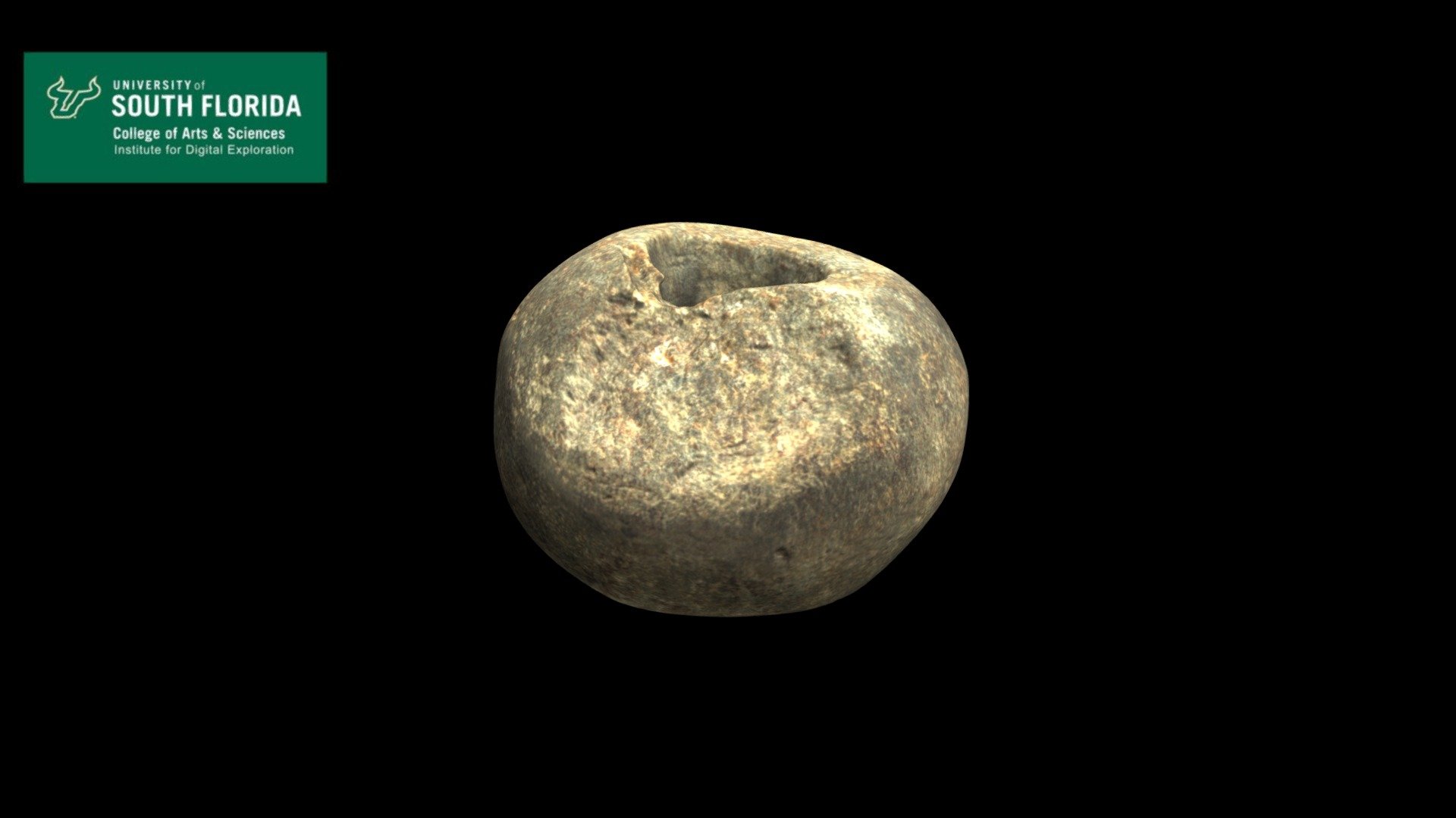 60-1428 Prehistoric Club Head - 3D model by USF Institute for Digital ...