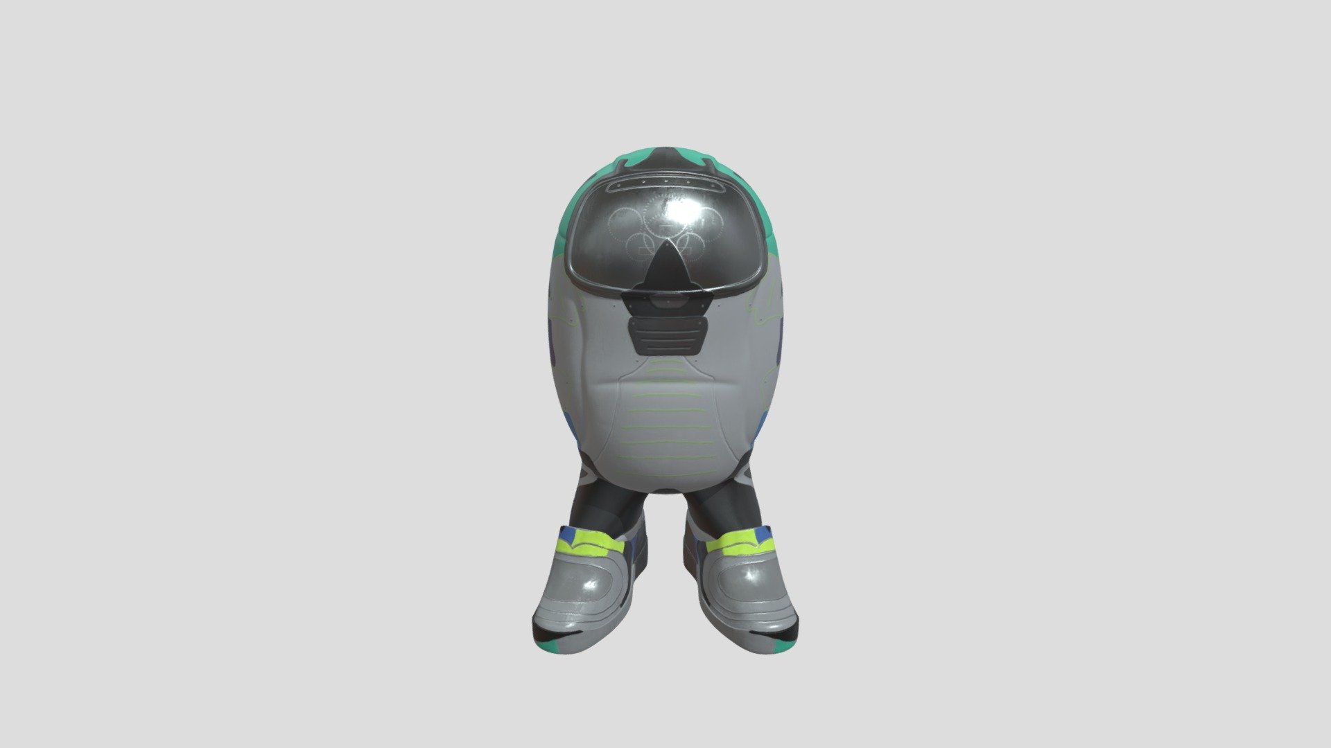 Alienman - 3D model by polygony (@polygonystudio) [d9d972b] - Sketchfab