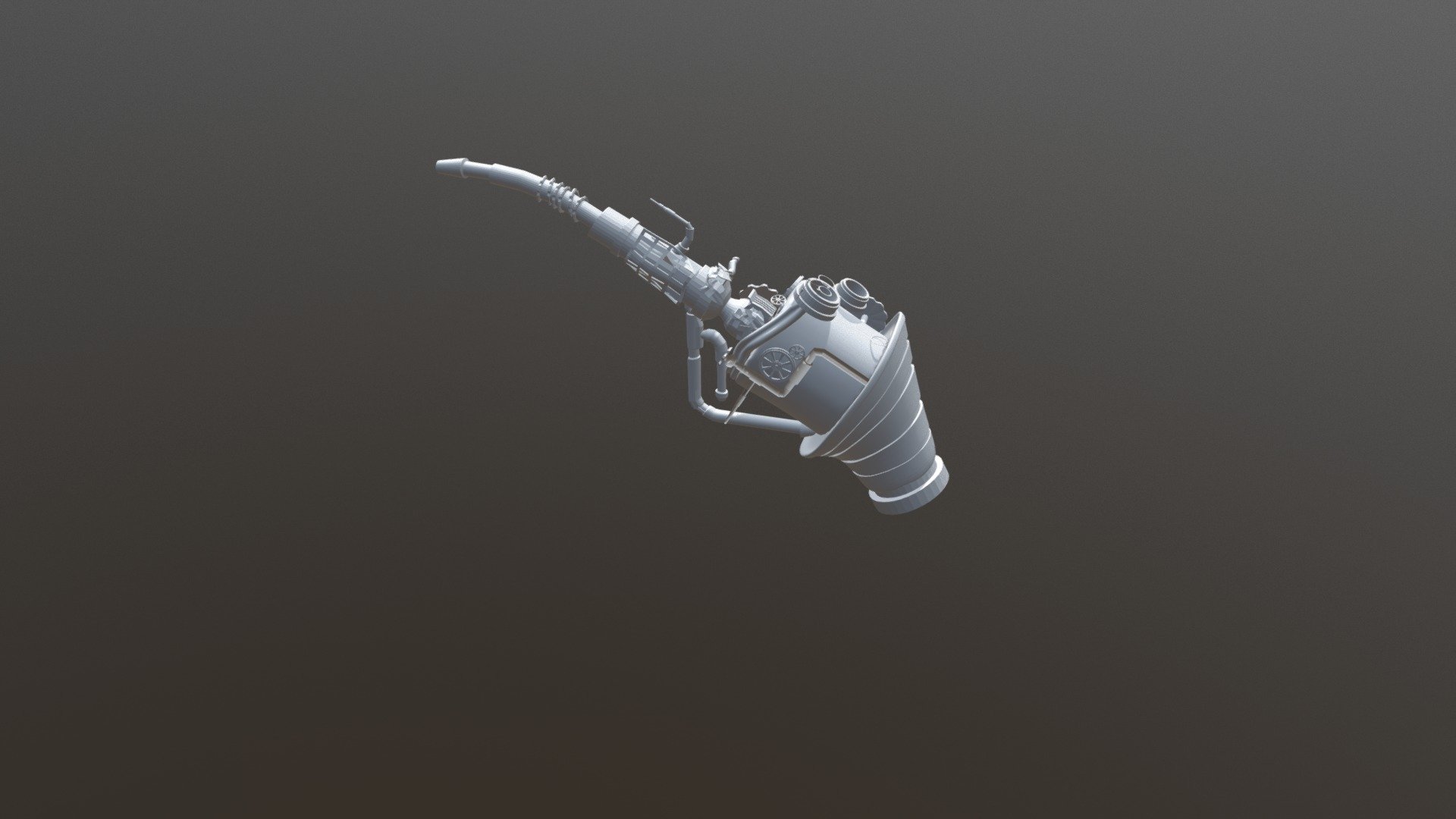 SteamPunk GasPump - Download Free 3D model by Gabrielcovitz [d9d9e05 ...