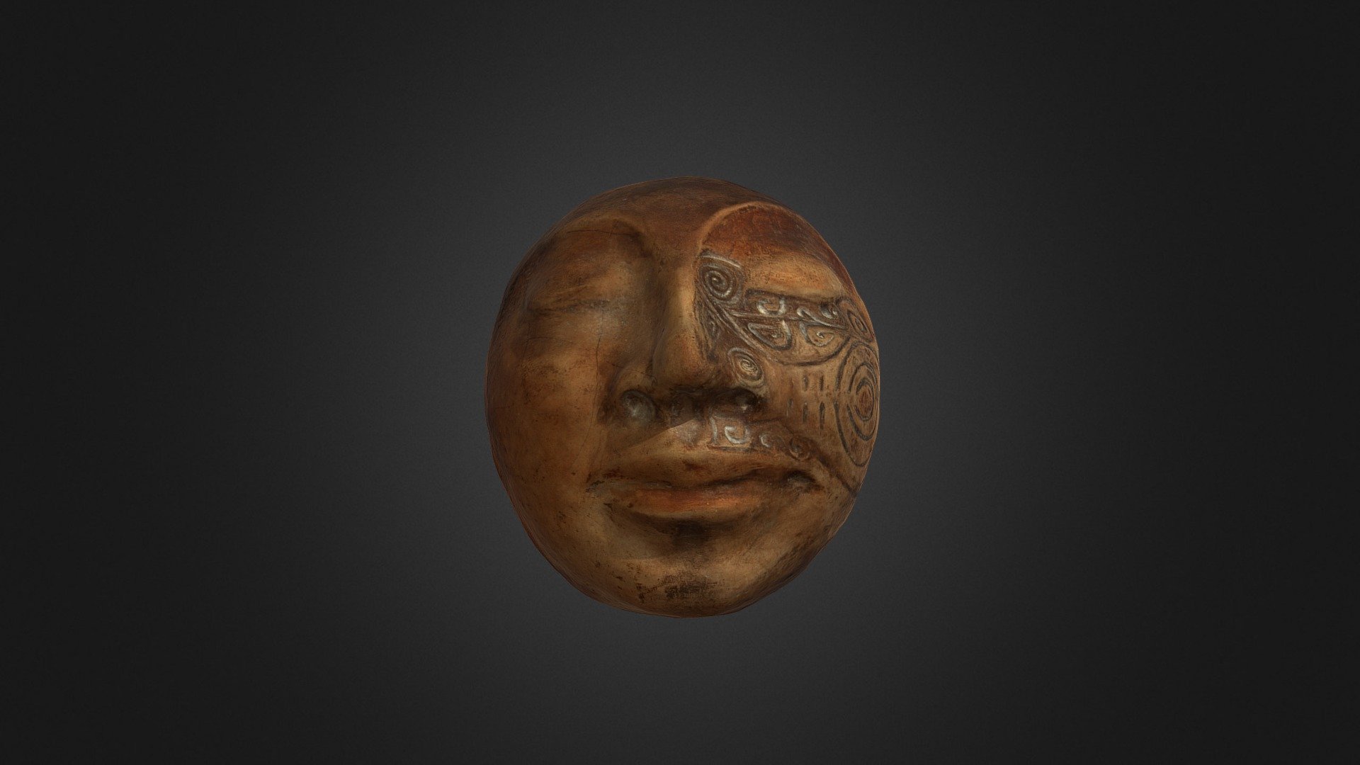 Polynesian Head by EVE - 3D model by Spirale [d9dab36] - Sketchfab