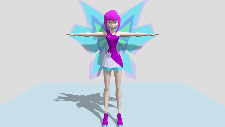 Winx 3D models - Sketchfab