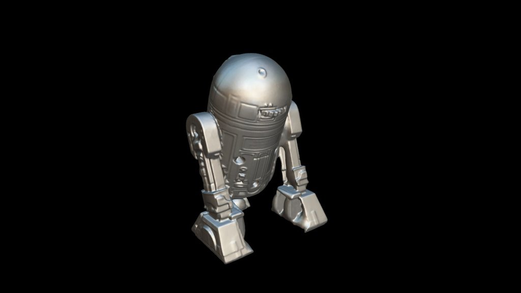 R2D2 ROBOT from scanner - 3D model by thinkndo [d9dc31c] - Sketchfab