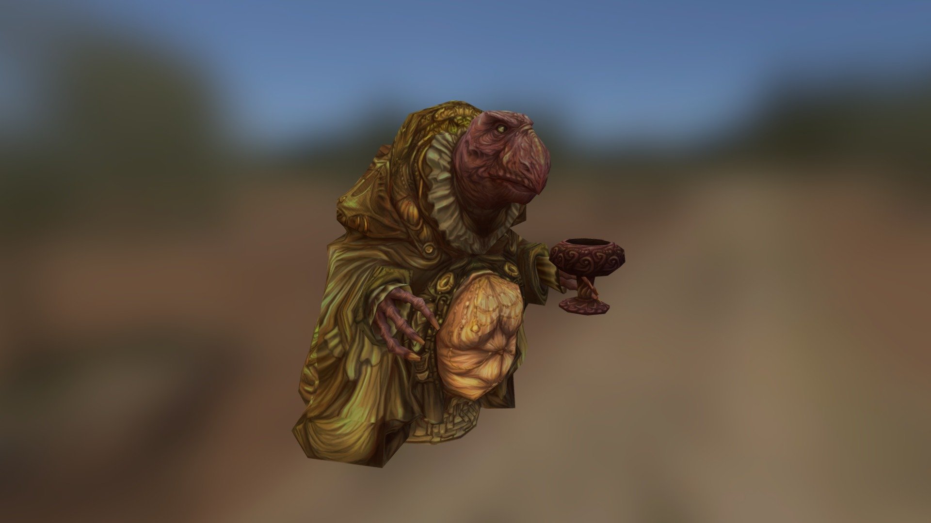 The Gourmand - 3D model by WilliamTate [d9dd808] - Sketchfab