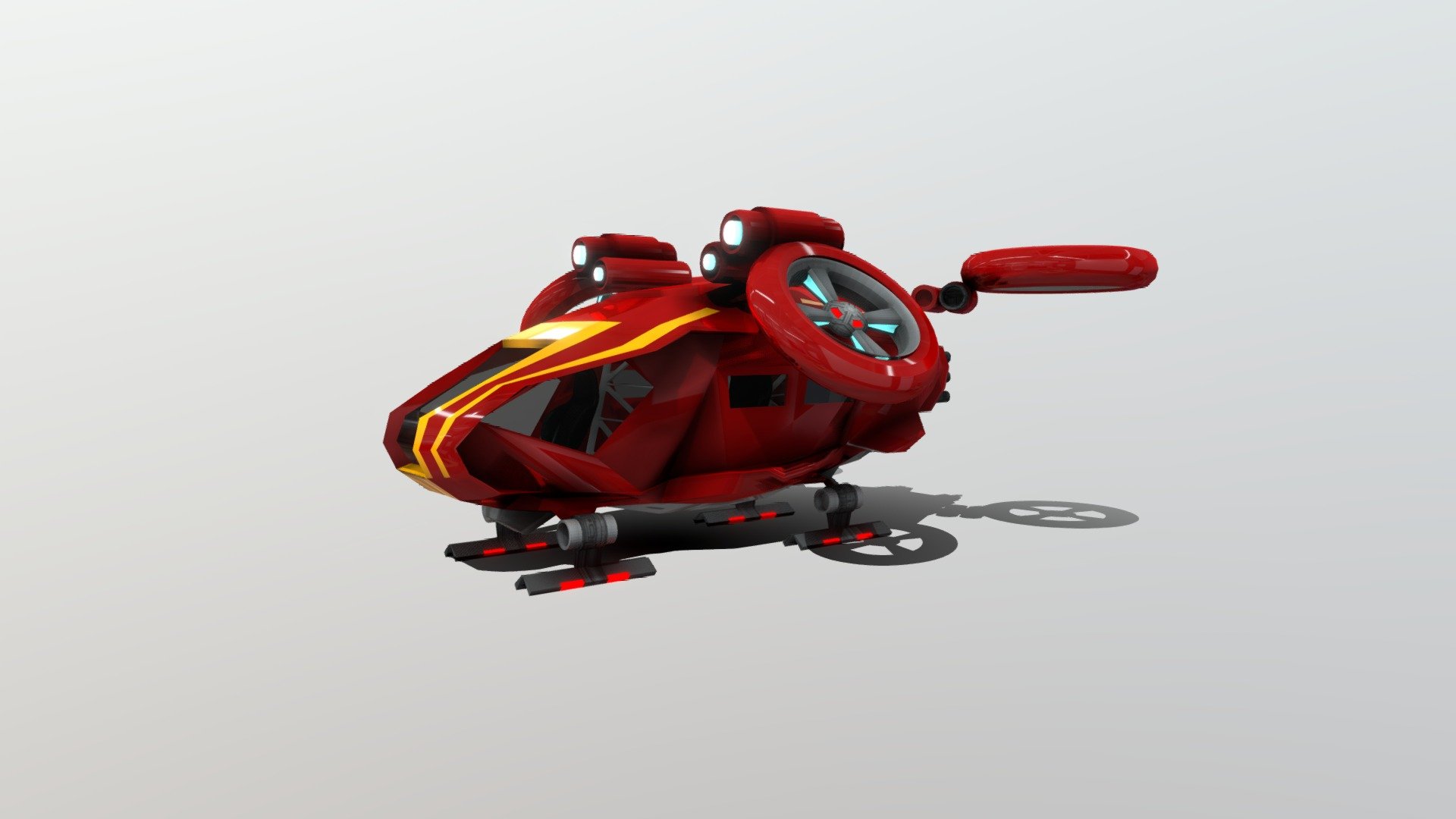 FIRE BUG AIRCRAFT - Download Free 3D model by VertaScan [d9ddaa4 ...