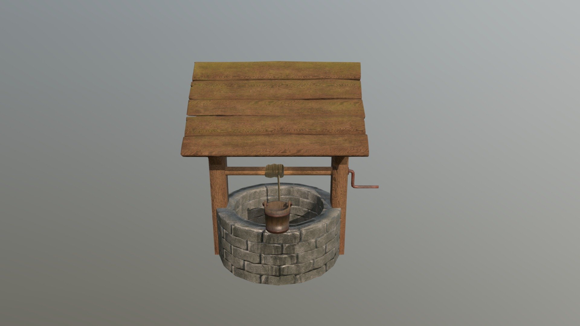 well - 3D model by dustinkuo [d9de9cc] - Sketchfab