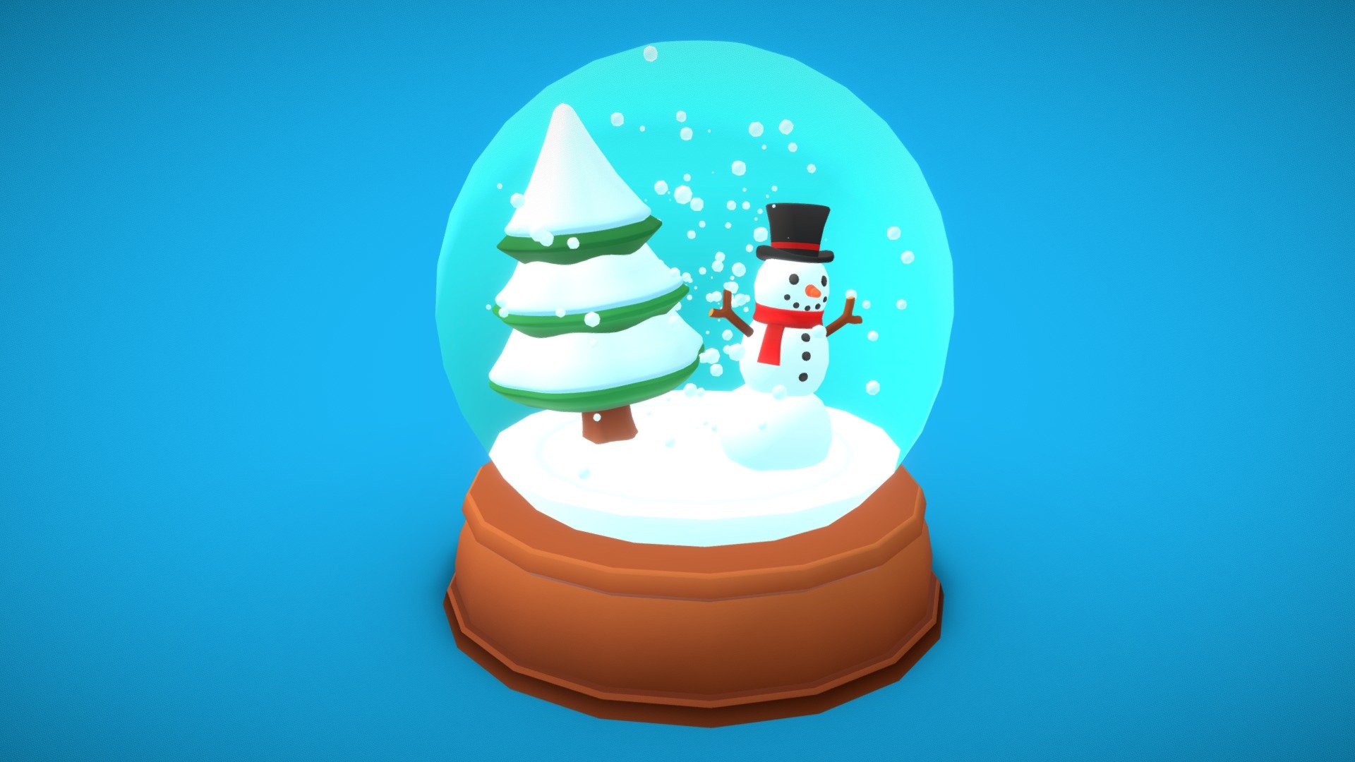 Snowball - Download Free 3D model by Ergoni [d9de9f9] - Sketchfab