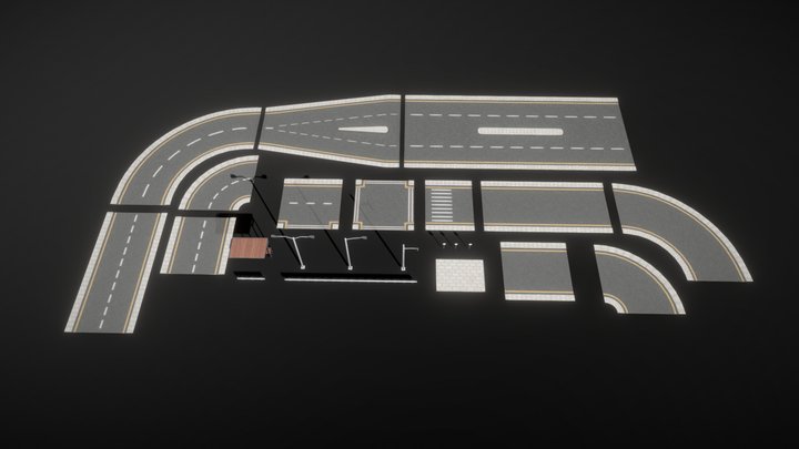 Pack 3D models - Sketchfab
