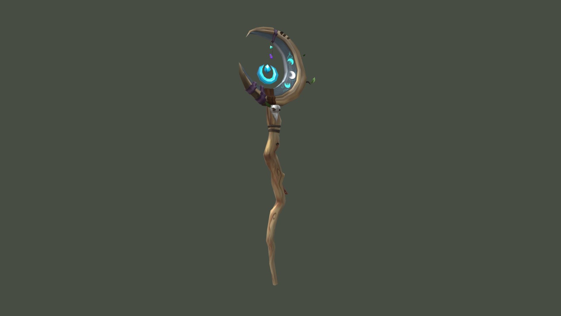 WeaponCraft - World of Warcraft - druid staff - 3D model by Anastasiia ...