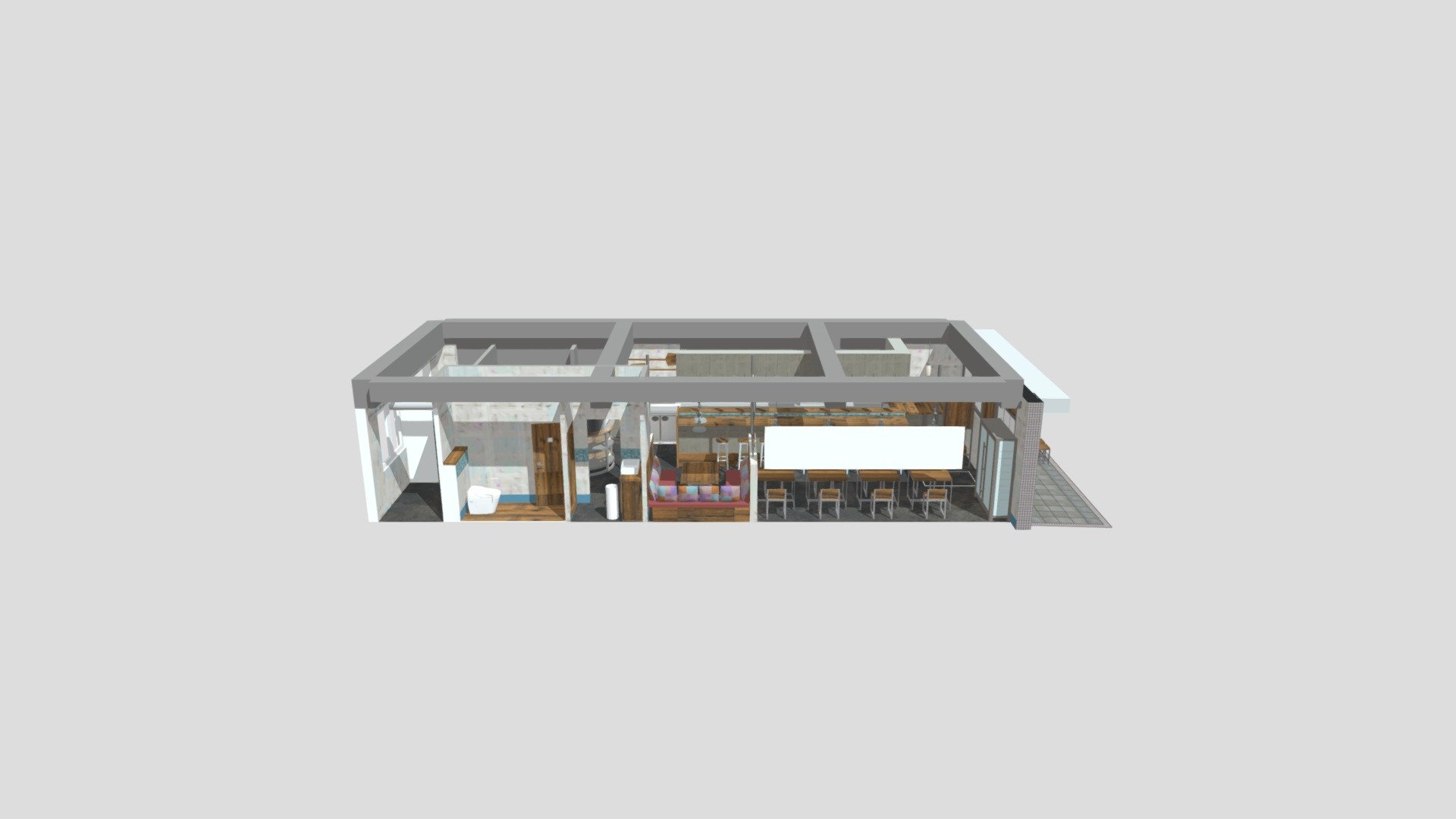 pizza store-2 - 3D model by sophia07180620 [d9e1953] - Sketchfab