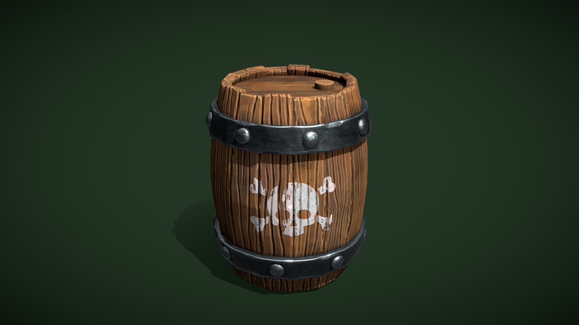 Stylized Barrel - Download Free 3D model by vadzaecc [d9e26f5] - Sketchfab