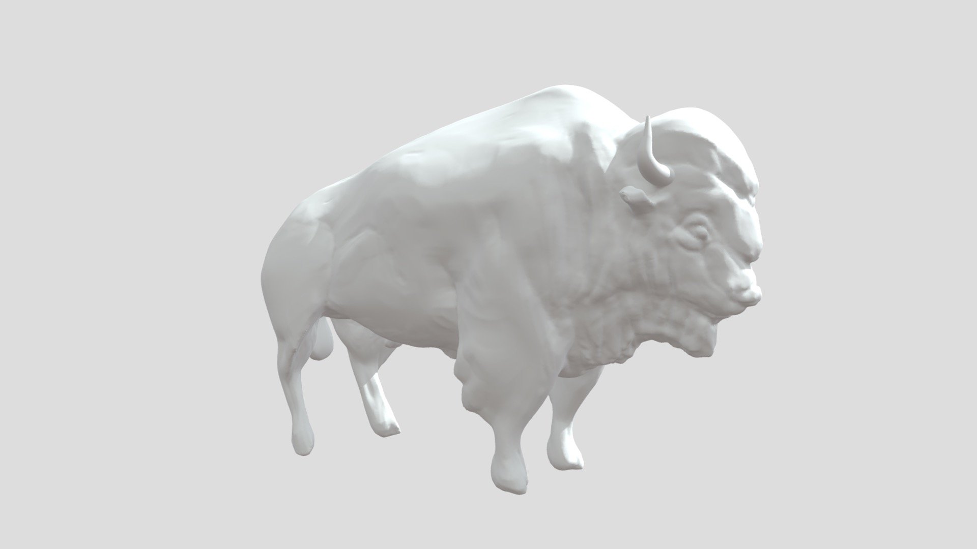 American Bison - Download Free 3D model by sciamop [d9e2d7f] - Sketchfab