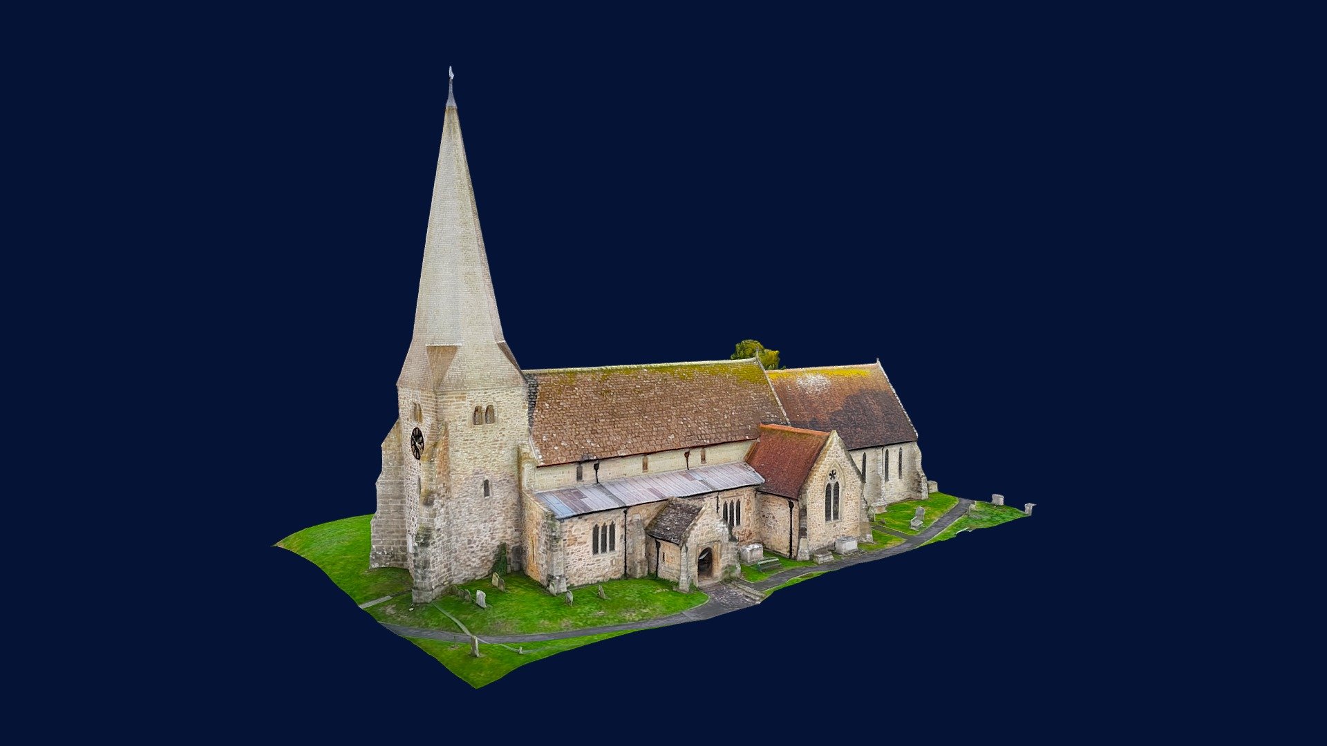 Parish Church of St. Andrew - Download Free 3D model by Dok11 [d9e3e76 ...