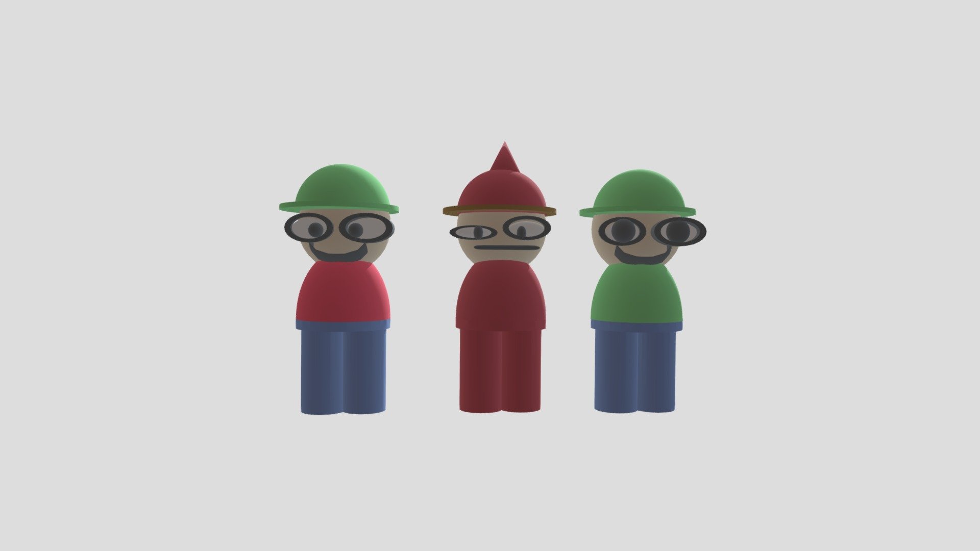 Bandu & Expunged - 3D model by Scratch_Bruv [d9e4662] - Sketchfab