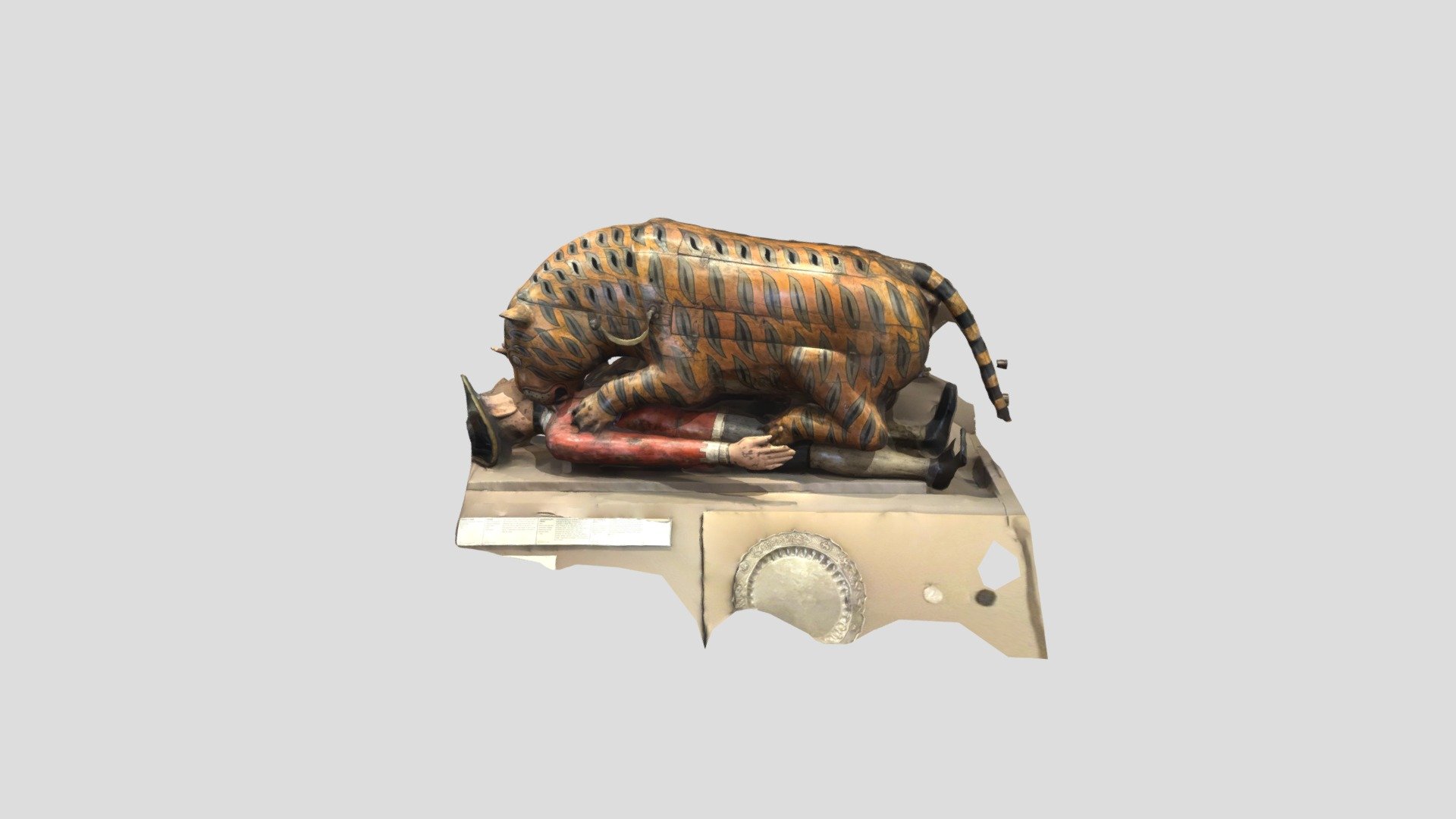 Tipu's Tiger - A Mechanical Symbol of Resistance - Download Free 3D ...