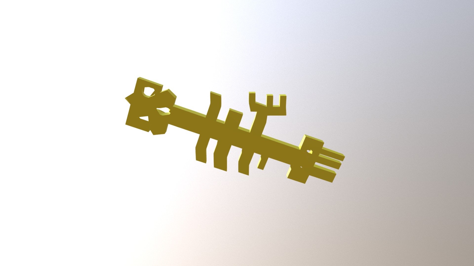 Key 3d Model By Ahmadb [d9e758b] Sketchfab