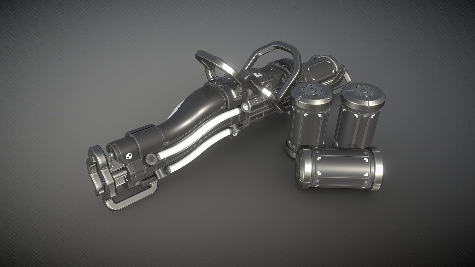 R12 Heavy Rail Accelerator - 3D model by QuakeShambler [d9e7fa3 ...
