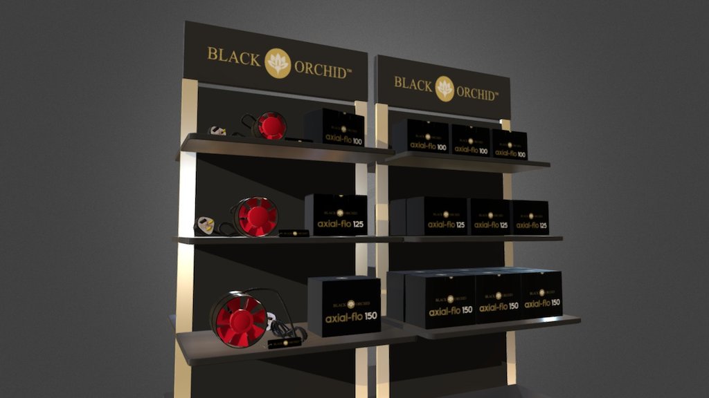 Axia flow dual stand High rez - 3D model by Black Orchid (@blackorchid ...