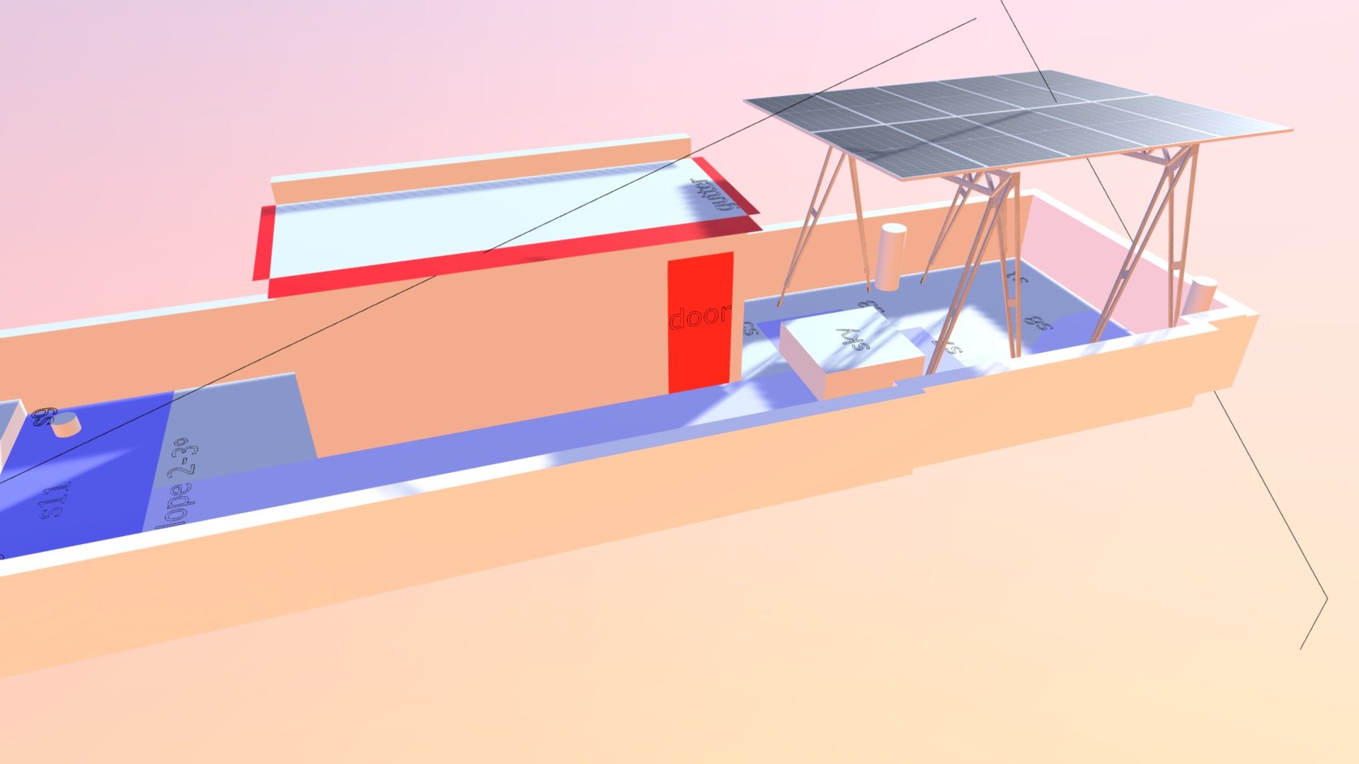 1264 Prospect Pl 10 Mod 72 Cell Canopy - 3D model by brooklynsolarworks ...
