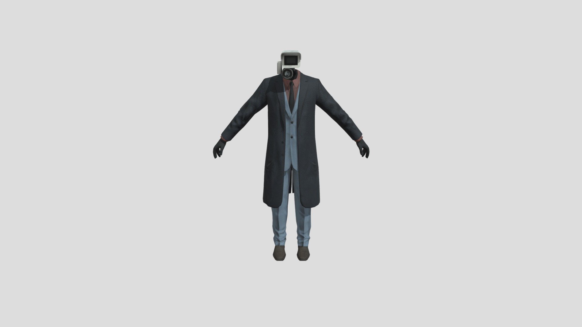 Normal cameraman - Download Free 3D model by Wide speaker woman ...