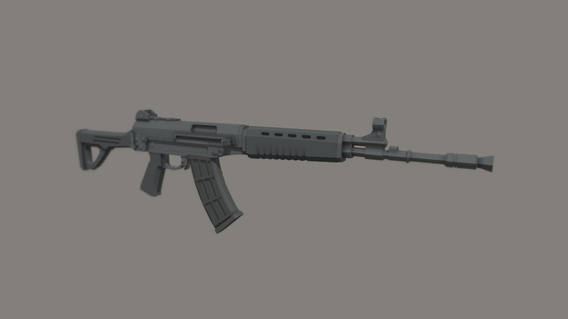 QBZ-03 - 3D model by Merukitty [d9ebc9e] - Sketchfab