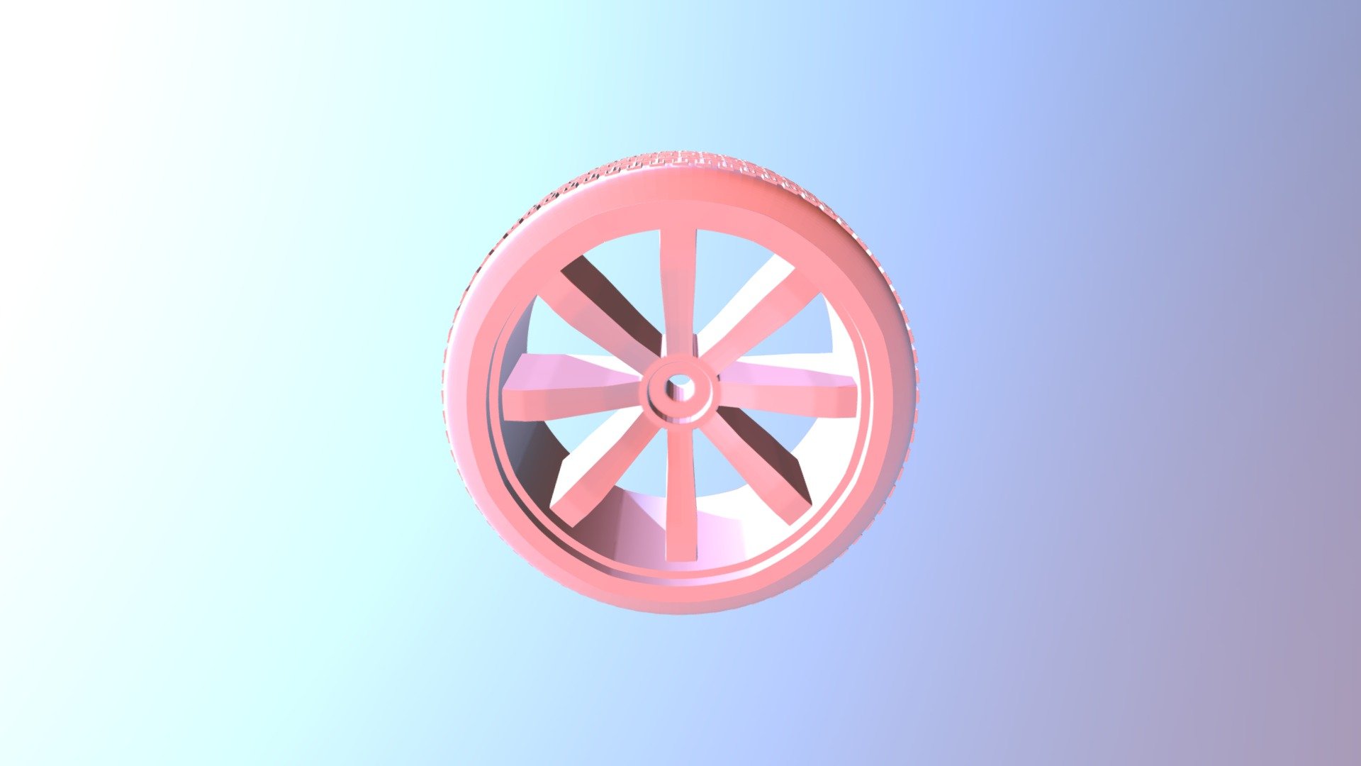 Wheel - 3D model by uberlicious [d9ec089] - Sketchfab