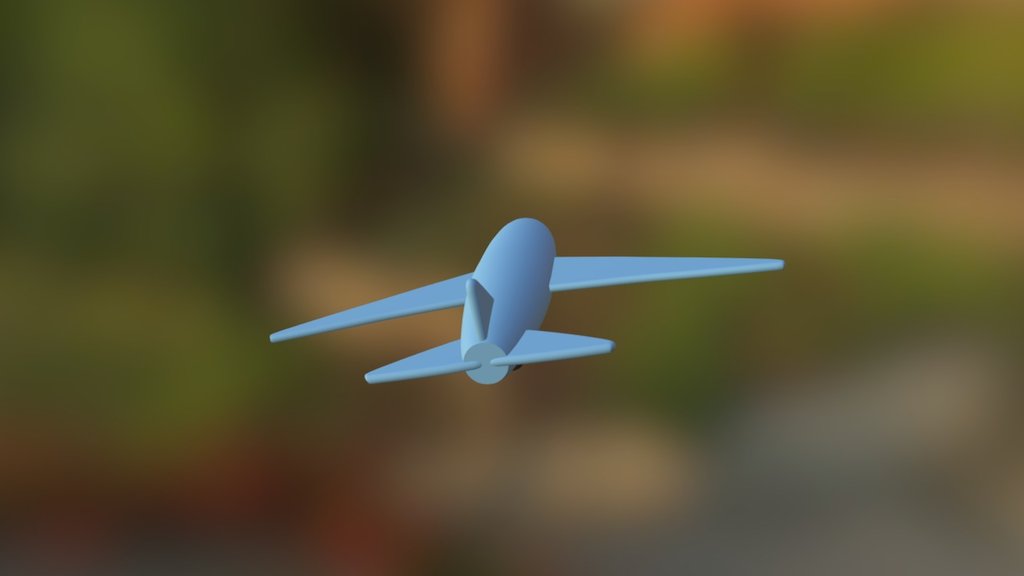 Simple Plane By Gravity - 3D model by superbarbas [d9ec308] - Sketchfab