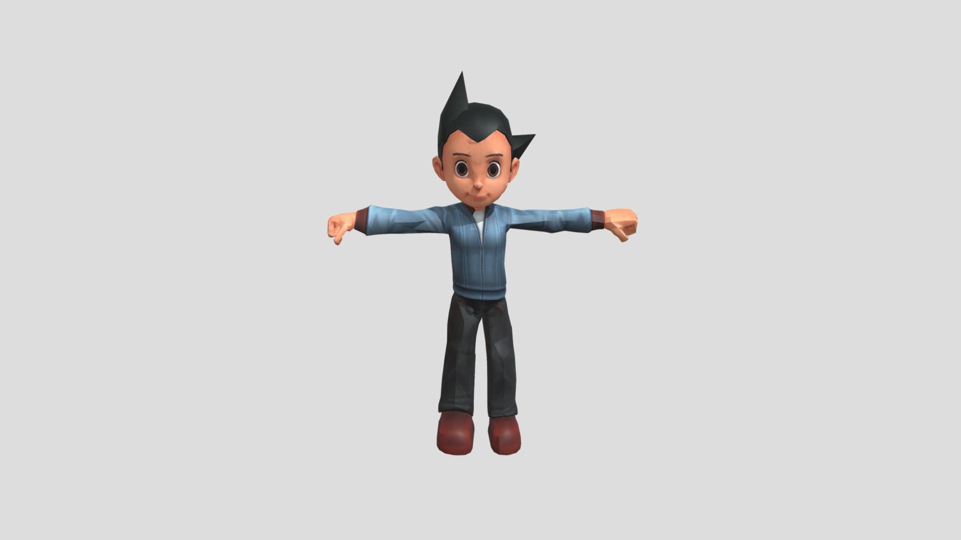 Astro Boy for Add Garry Mod GTA 5 GTA SA - Download Free 3D model by ...