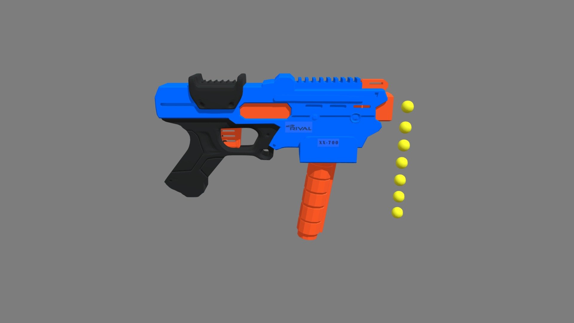 Nerf-Rival - 3D model by ghostwolf.ad [d9ed046] - Sketchfab