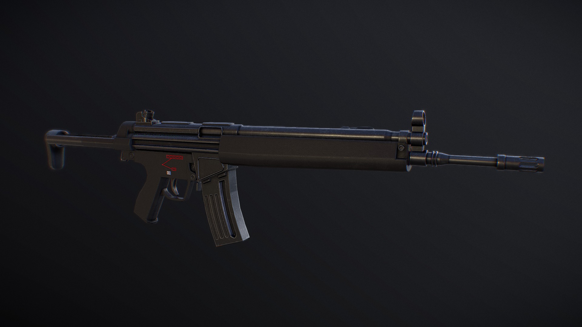 HK33A3 - 3D model by Tuuttipingu [d9ed54c] - Sketchfab