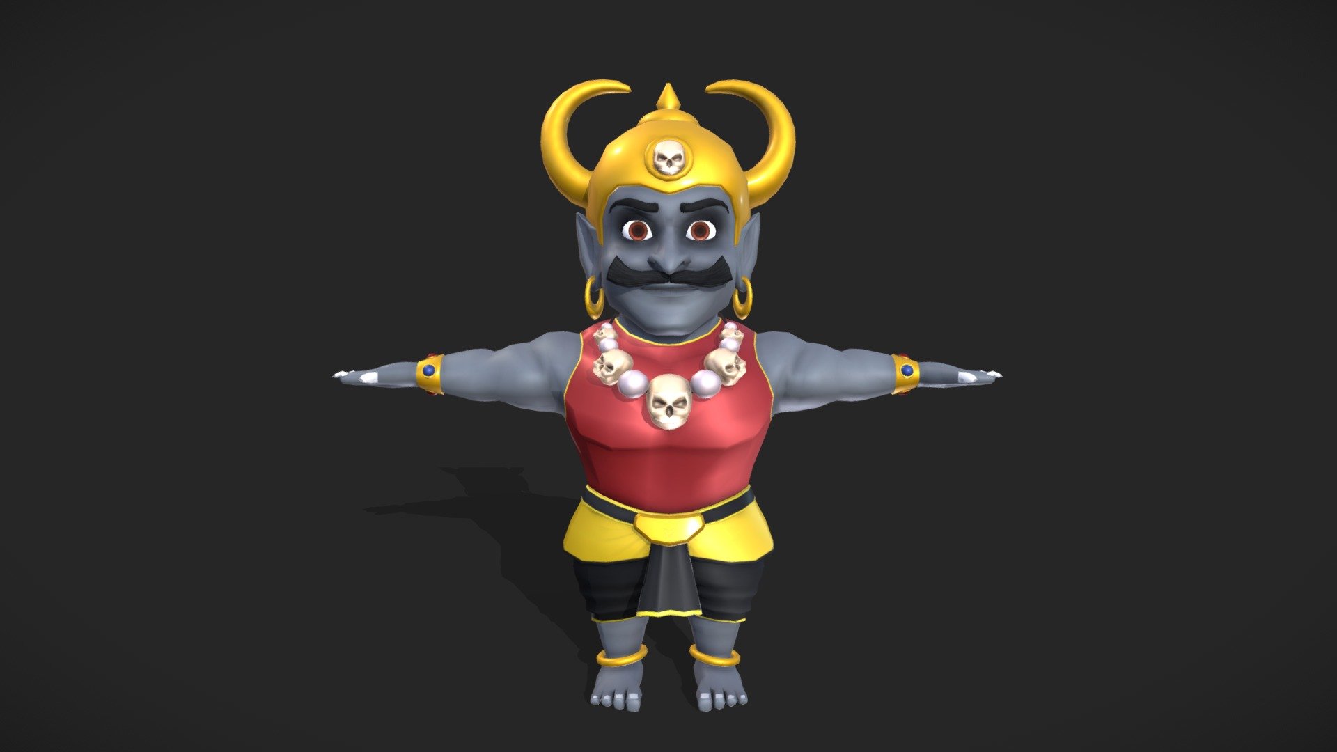 Demon - Buy Royalty Free 3D model by TGamesAssets [d9ed7ae] - Sketchfab ...