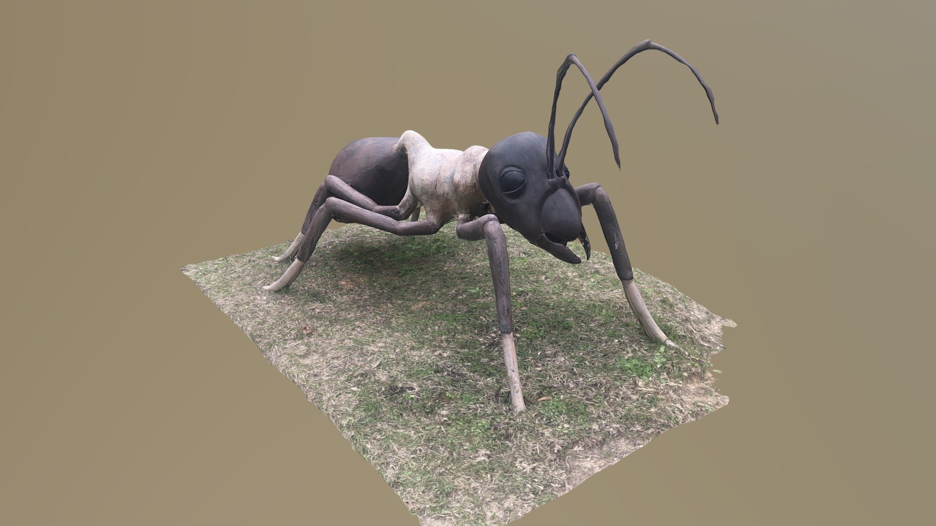 Ant Statue (photogrammetry) - Download Free 3D model by Austin Beaulier ...