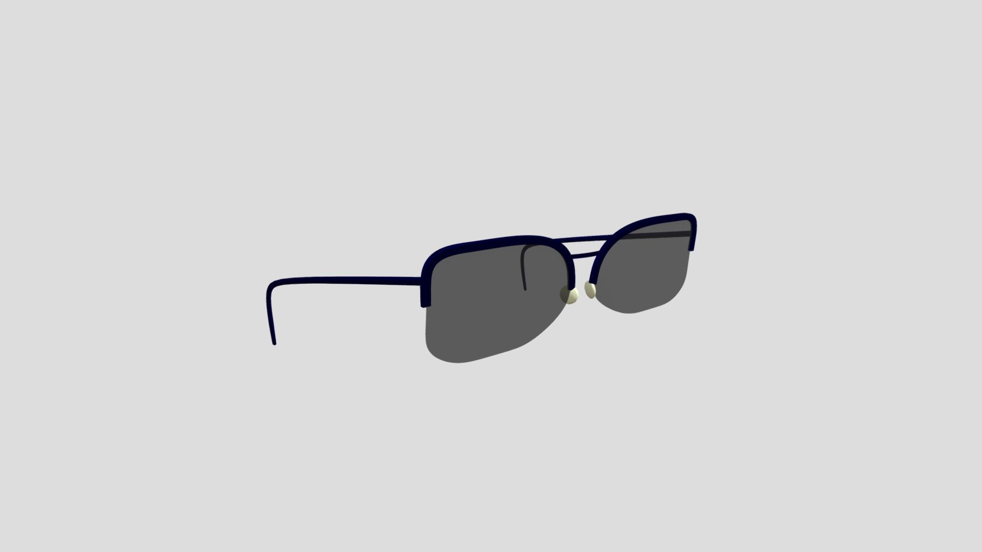 Rounded Rectangle Eyeglasses - Download Free 3D model by Mohit Akundi ...