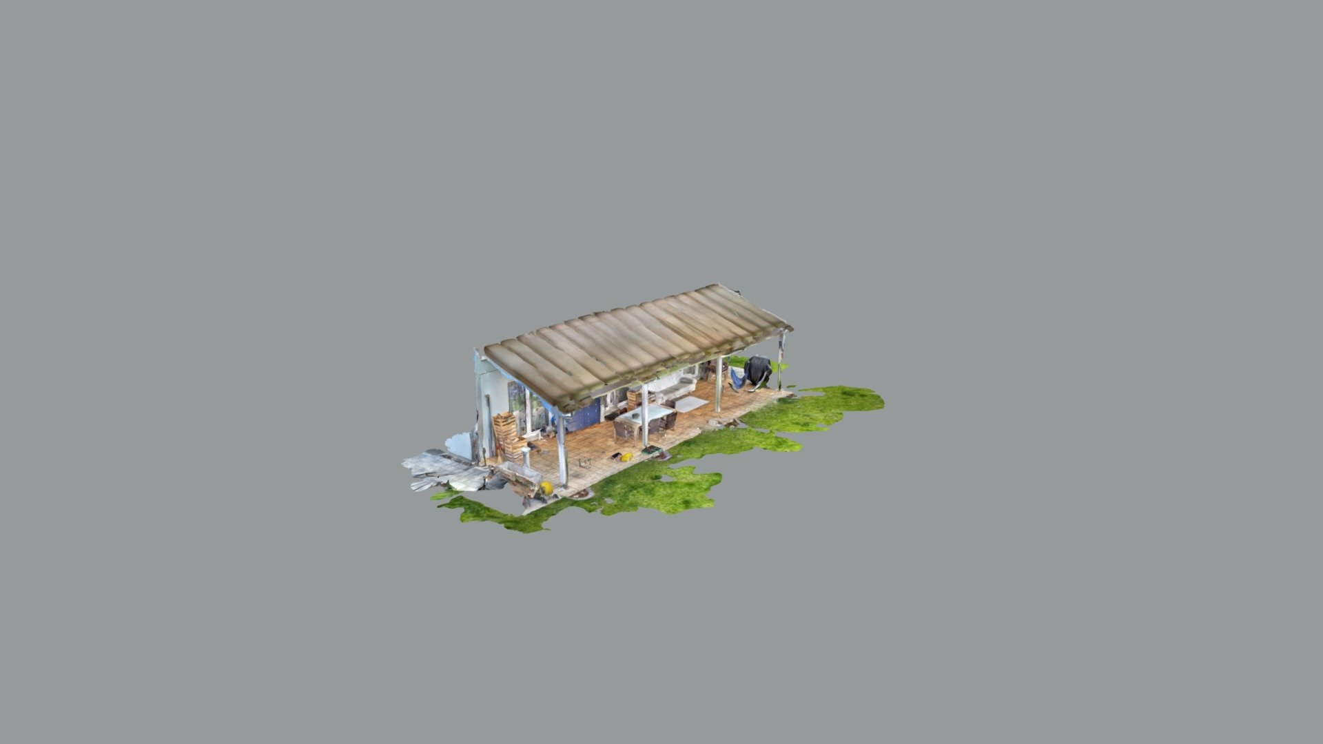 Veranda - Download Free 3D model by intel5555 [d9f0e13] - Sketchfab