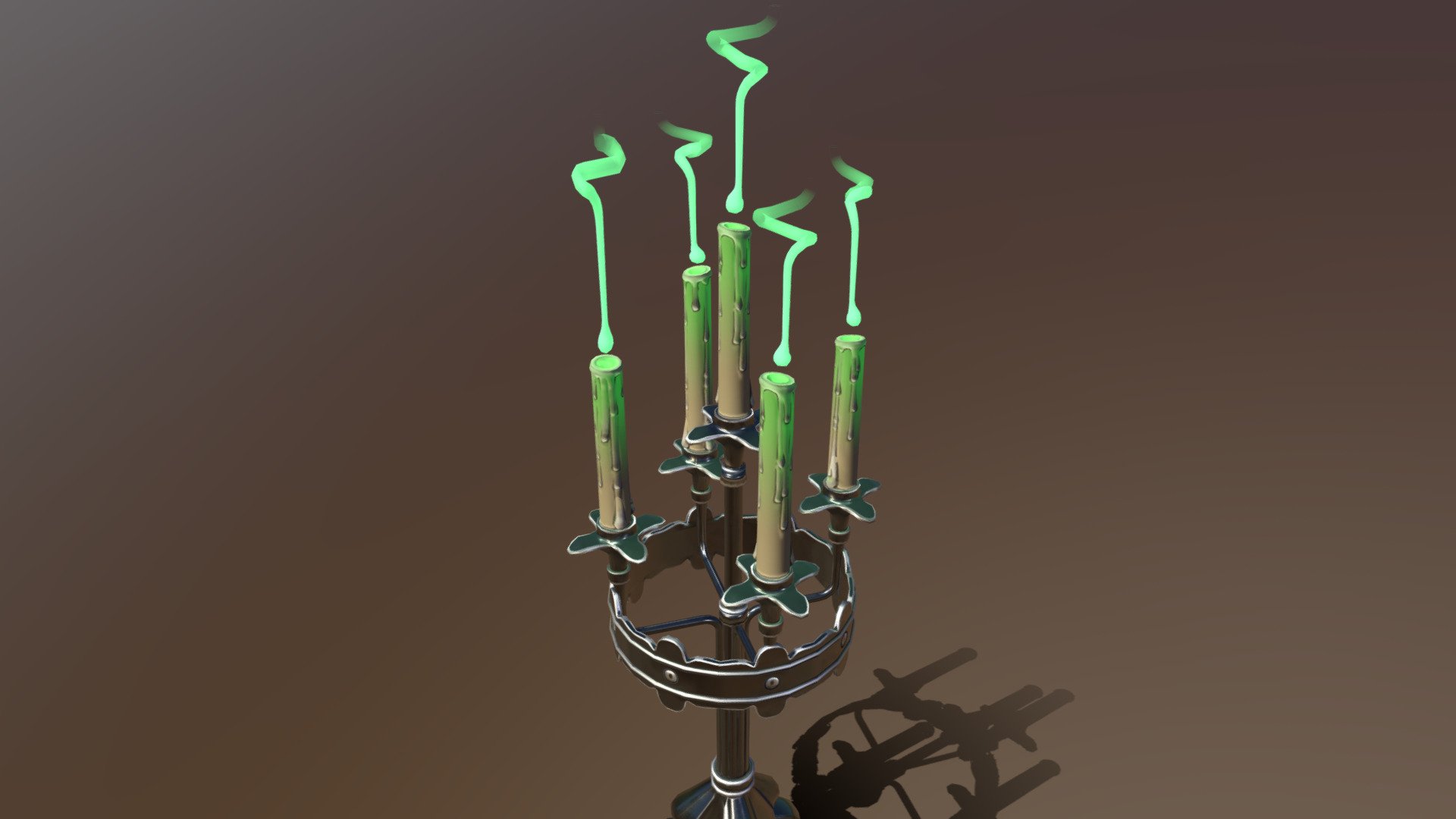 Candlestick - 3D model by Łukasz Król (@luki251) [d9f1298] - Sketchfab