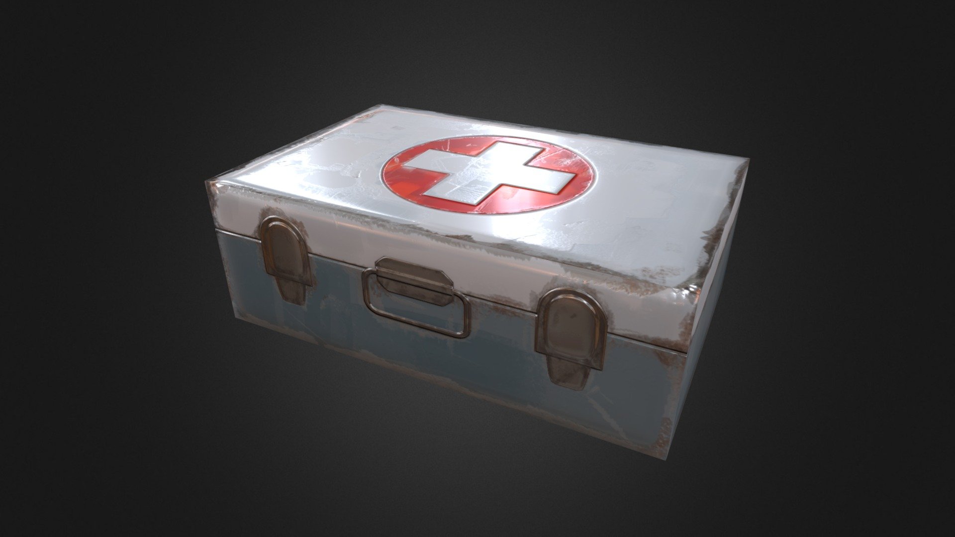 lowpoly medbox - 3D model by miloslavsky [d9f1f6e] - Sketchfab