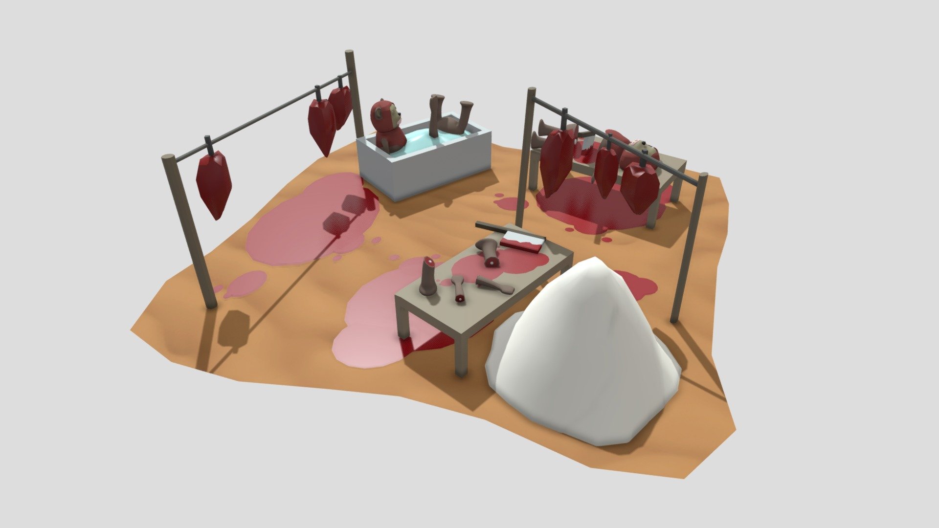 Goblin Butcher - Crystal Frenzy - 3D model by Zephrax (@darrylreekers ...