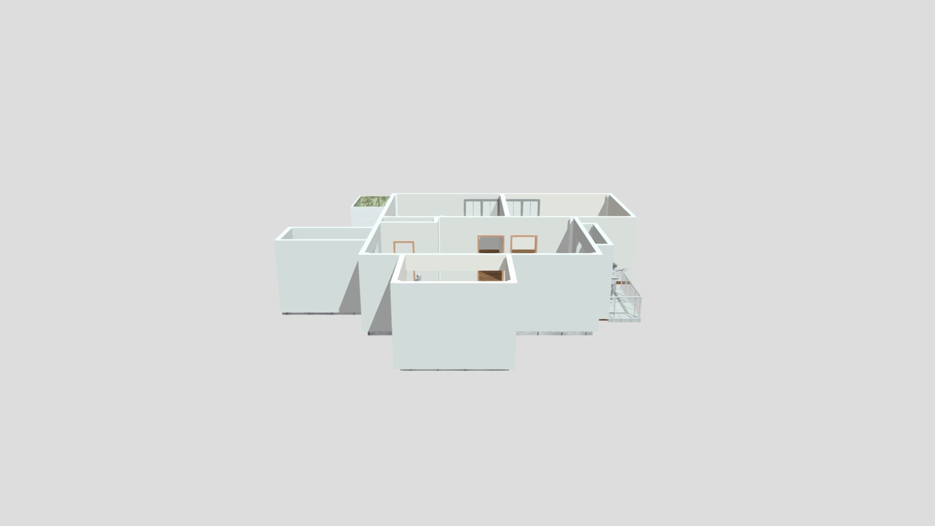 1st option Prateek & Kevin ( Floor Plan ) - 3D model by ...