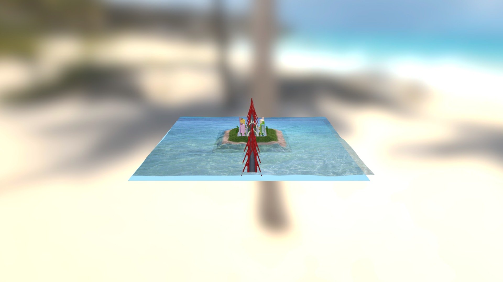 Dream Island - 3D model by wilbur_huang [d9f70c4] - Sketchfab